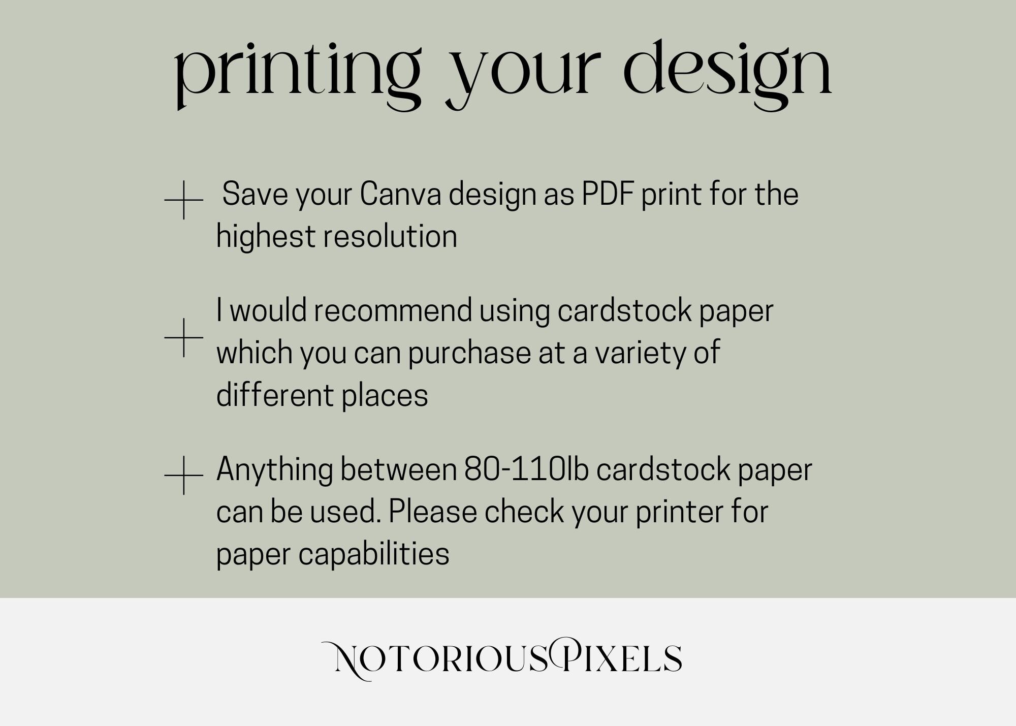 Editable Crotchet Care Card Template | Instant Digital Download ...