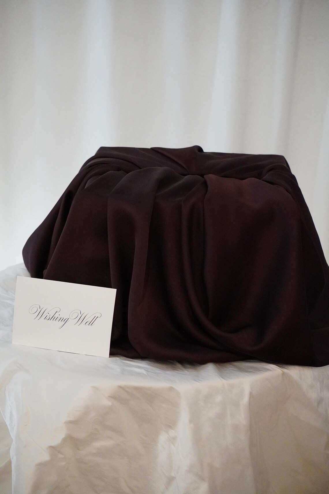 Wishing Well, Wedding Wishing Well & Card Box, Fabric Wishing Well ...