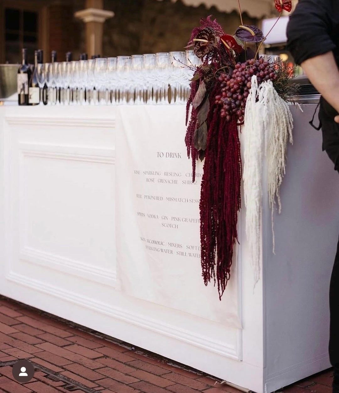 Wedding Bar Sign, Linen Fabric Bar Sign, Engagement Party Welcome Bar ...