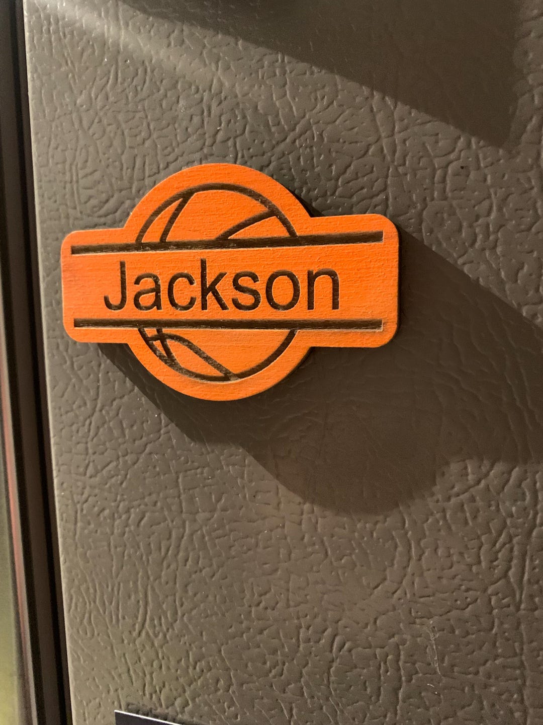Basketball Magnet | Personalized Basketball Magnet | Sports Magnet ...