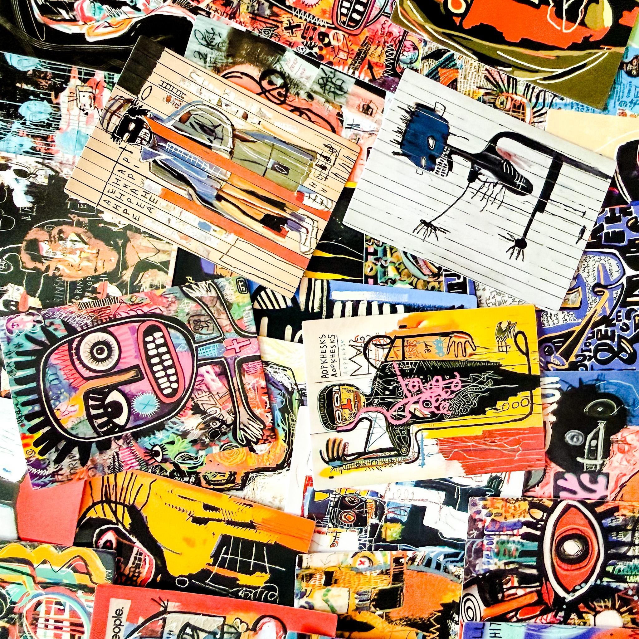 50PCS Modern Pop Art Sticker Pack, Colorful Abstract Portrait Stickers ...