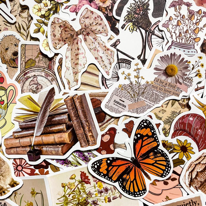 Nature Themed Stickers - Etsy