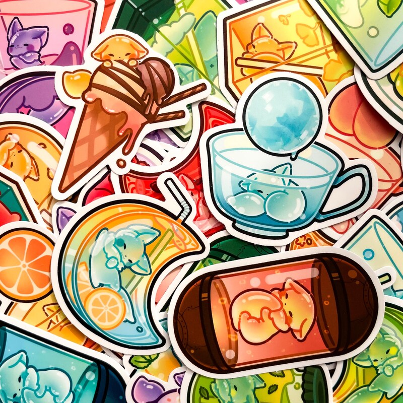 Cute Sticker Pack - Etsy