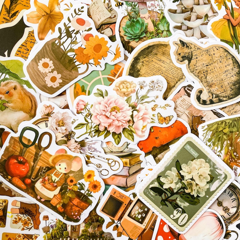 Nature Stickers - Etsy