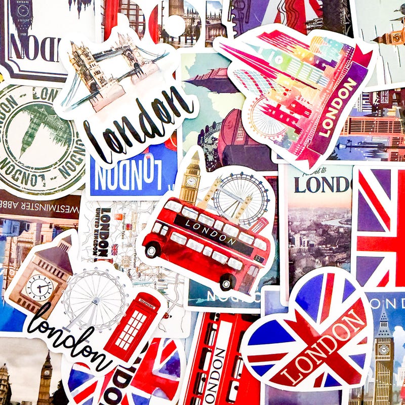 Paddington Bear Suitcase Stickers - Etsy UK