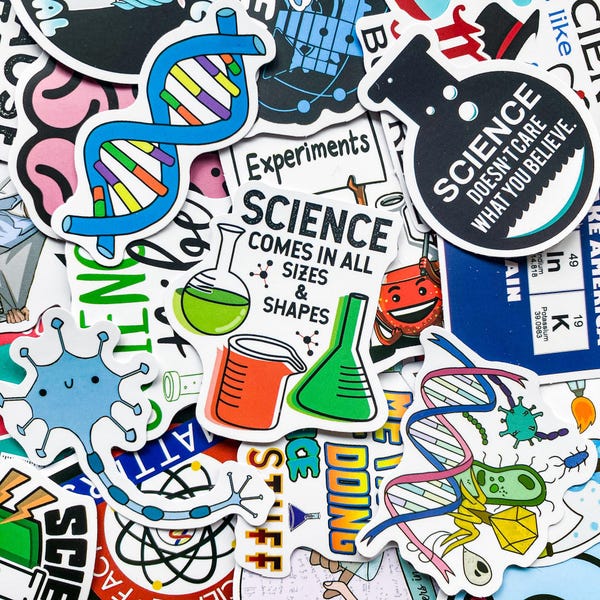Science Sticker - Etsy