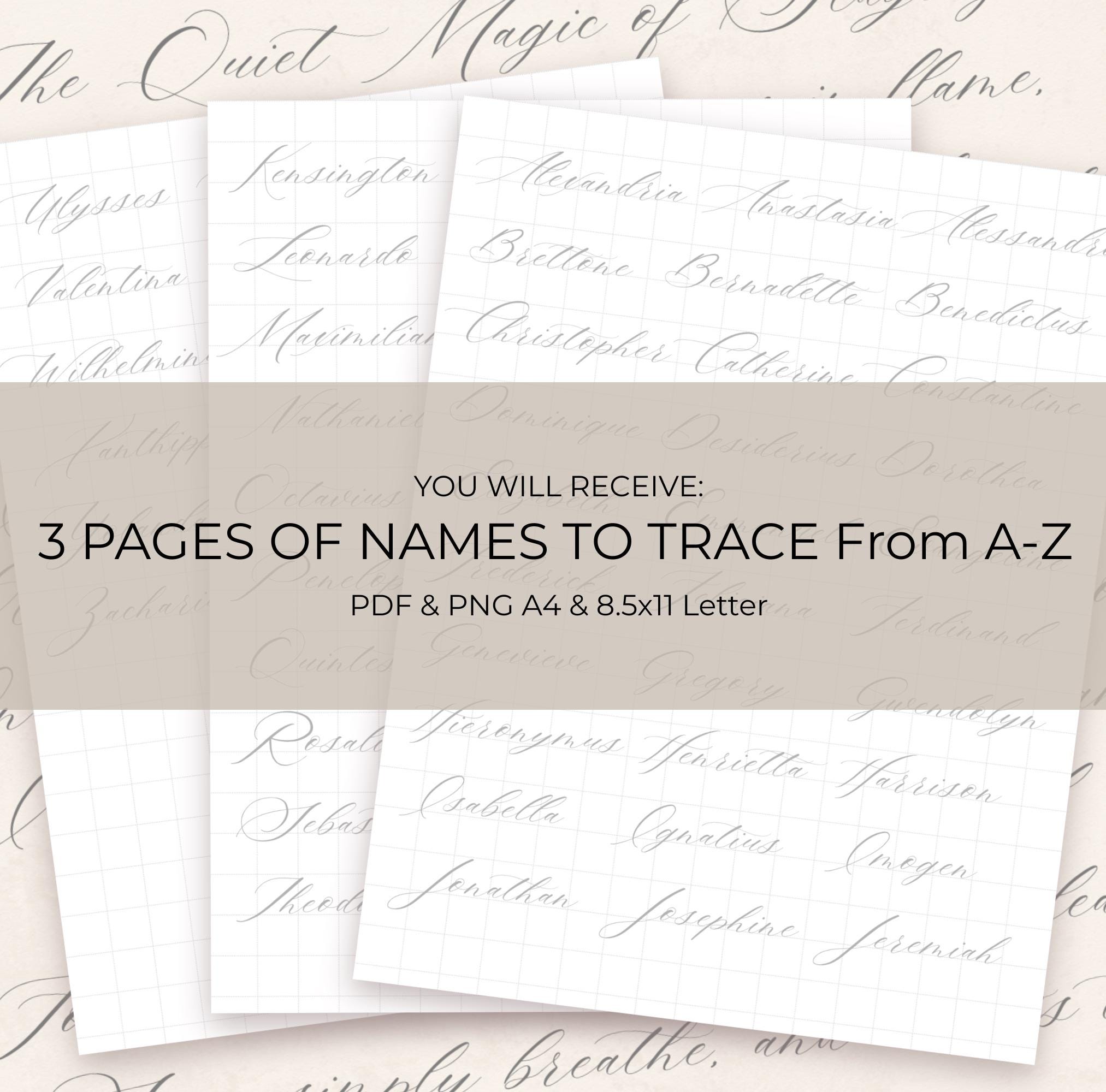 Simple and Elegant Cursive Handwriting Worksheets: Cursive for Events ...