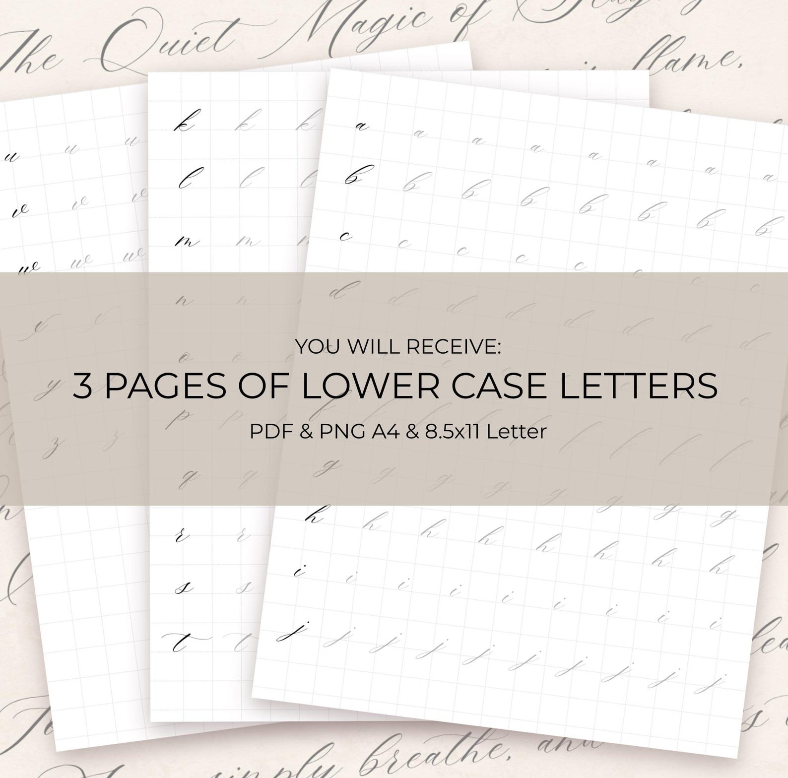 Simple and Elegant Cursive Handwriting Worksheets: Cursive for Events ...