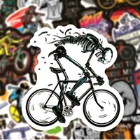 Bike Sticker Pack, Mountain Bike Decal Set, Cycling Enthusiast Stickers ...