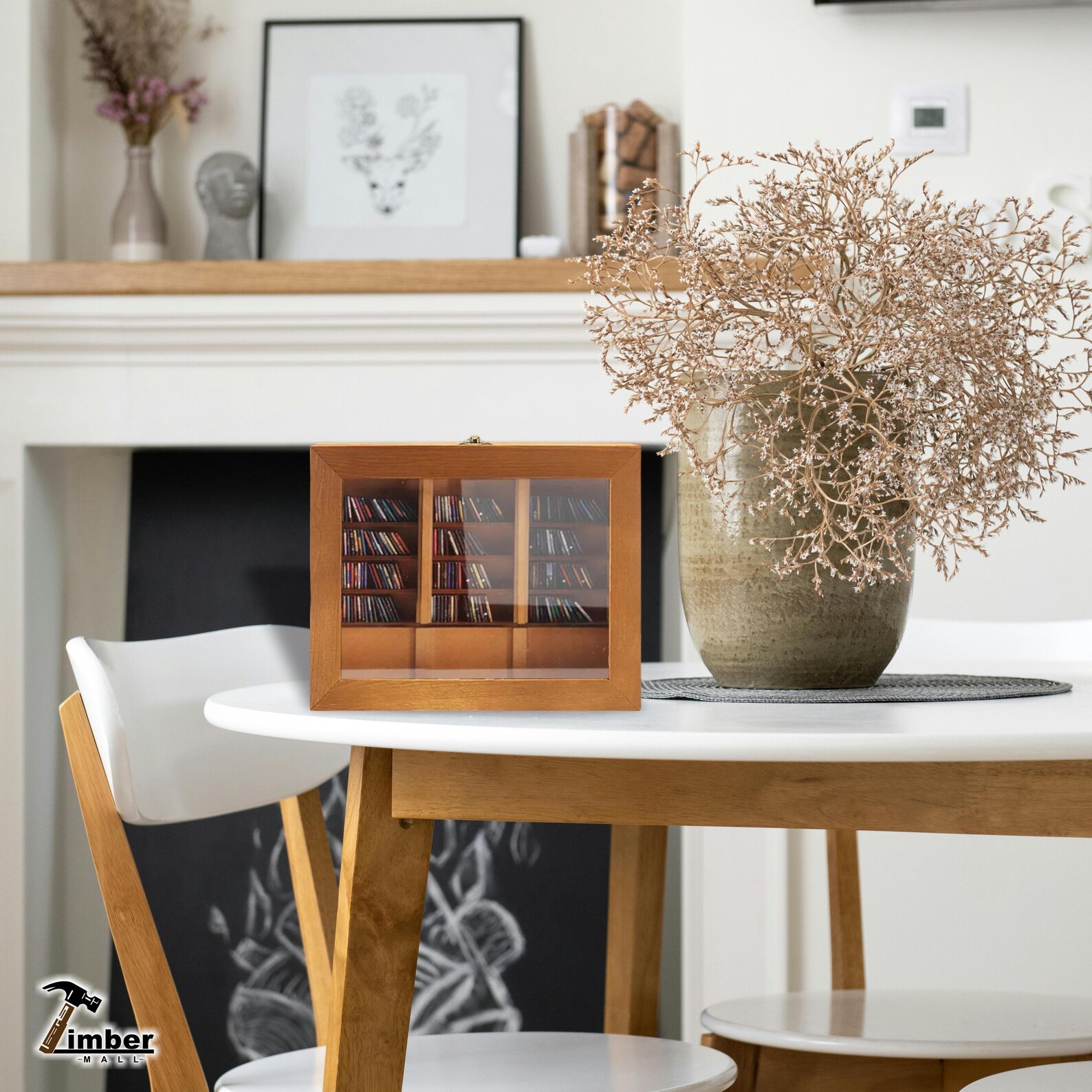 Sleek Anxiety Relief Mini Bookcase Miniature Model Bookshelves Book ...