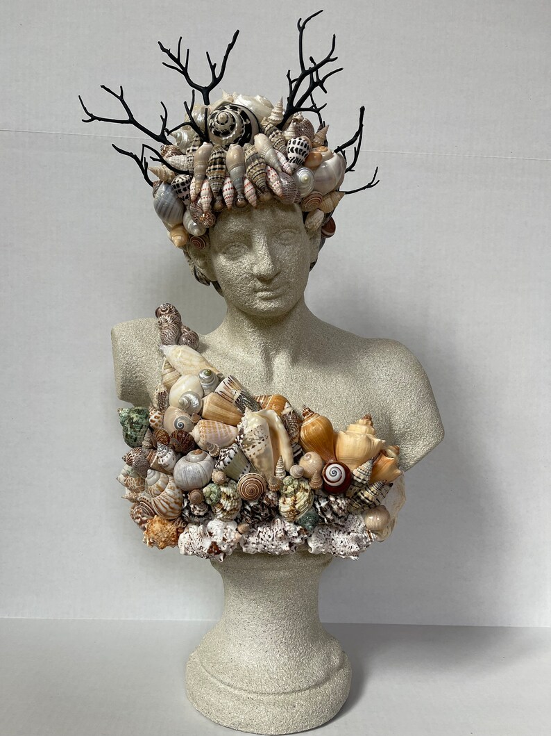 Hermes Shell Bust - Etsy