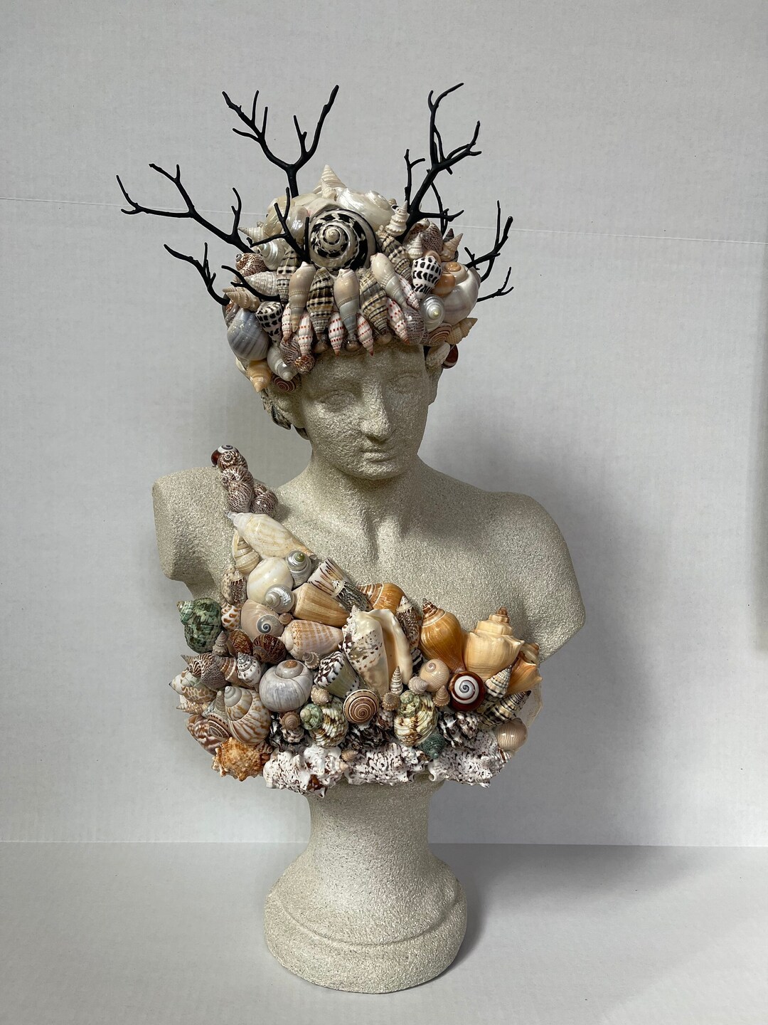 Hermes Shell Bust - Etsy