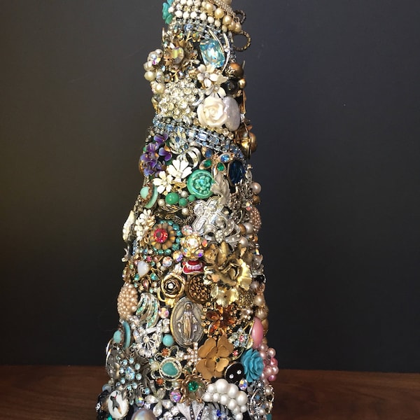 Jeweled Christmas Tree - Etsy