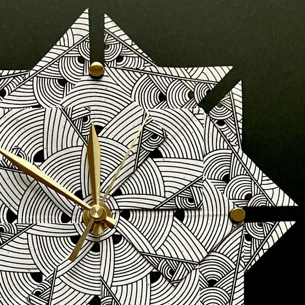 Paper Clock - Etsy