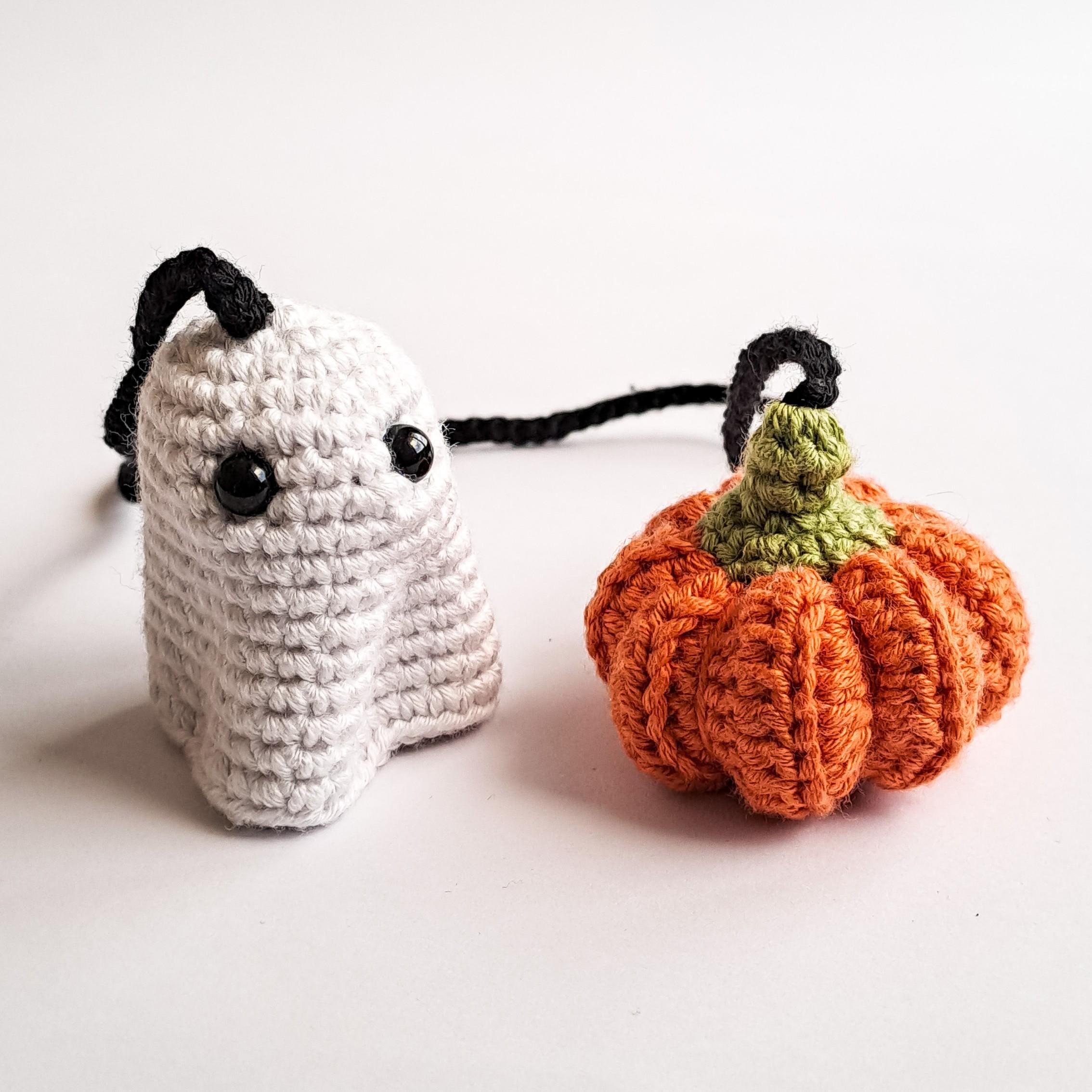 Halloween Car Charms Crochet Pattern Bundle, Spooky Amigurumi Car ...