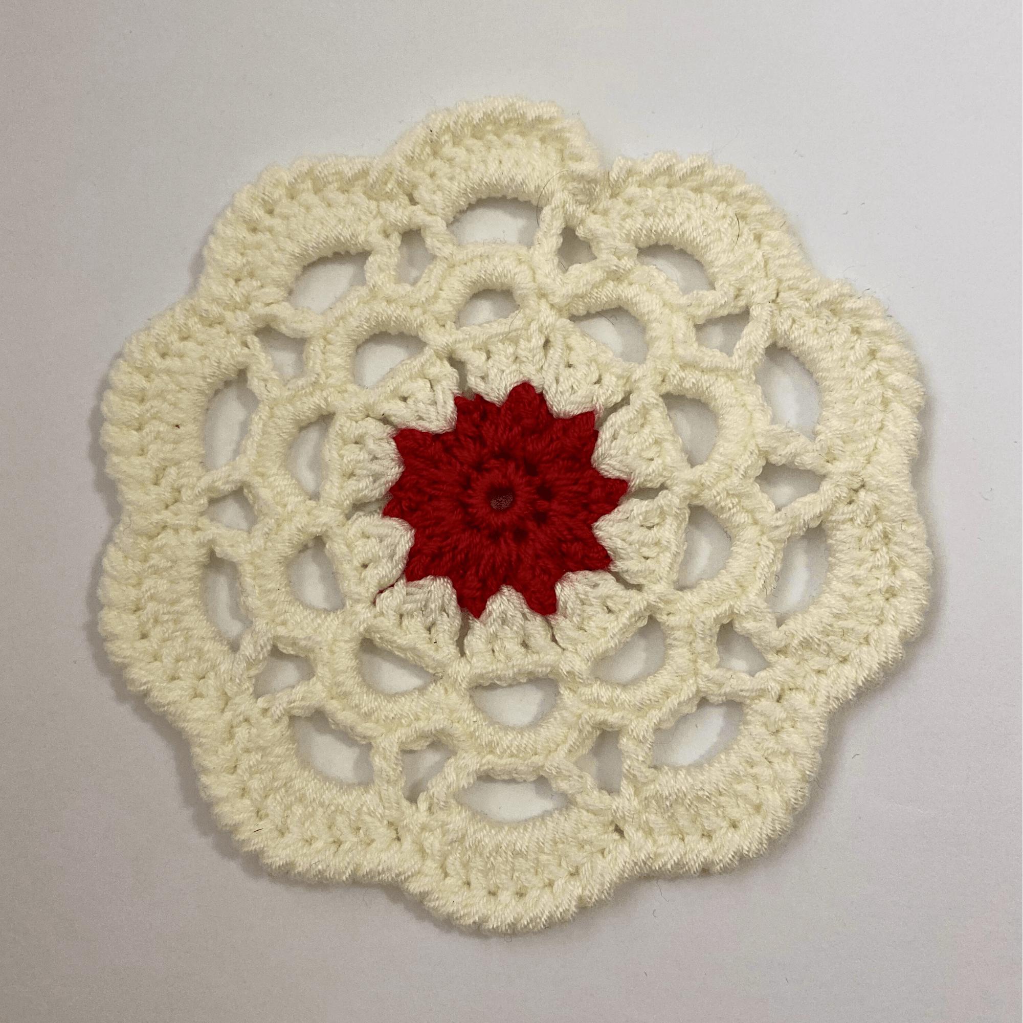 Bloom Circle Coaster Crochet Pattern, Quick and Easy Coaster Crochet ...