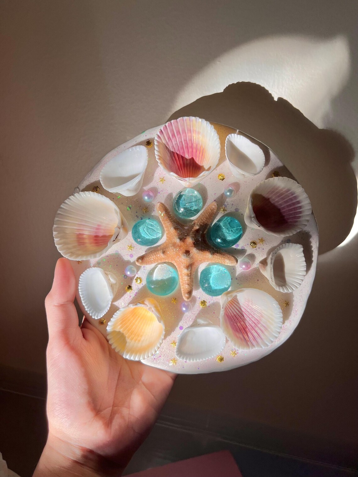 Seashell Paint Palette, Ocean Aesthetic, Beach Aesthetic, Genuine ...