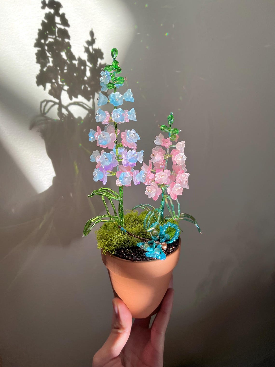 Beaded Snapdragon Flowers, Plant Decor, Bouquet, Beaded Flowers, Beaded ...