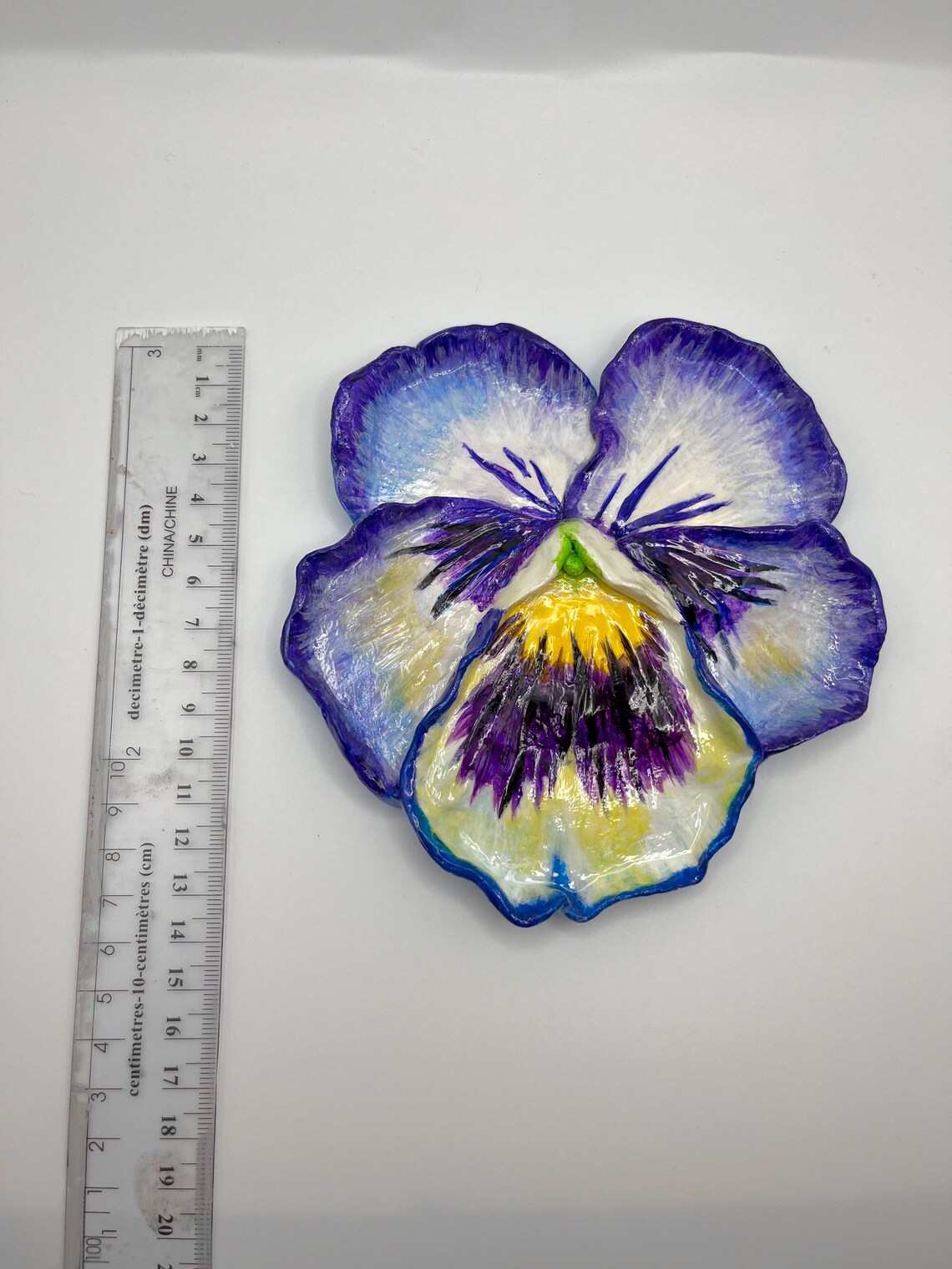 Jewelry Trinket Dish, Pansie Jewelry Trinket Dish, Pansie Flower, Cute ...