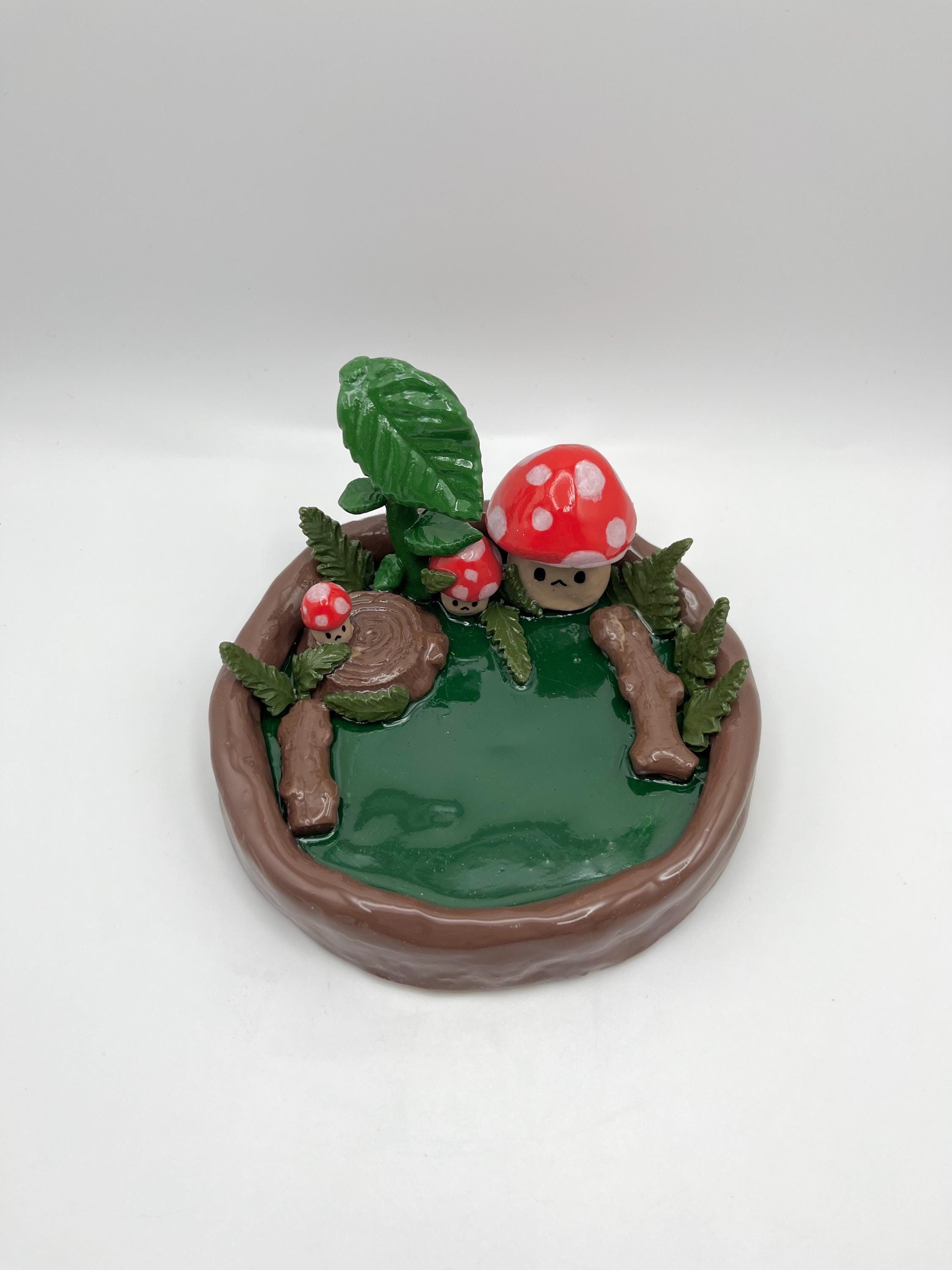 Woodland Mushroom Trinket Dish, Toadstool, Jewelry Storage, Jewelry ...