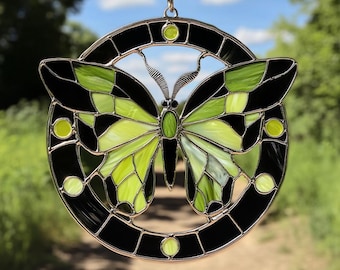 Luna Moth Stained Glass Pattern - Etsy
