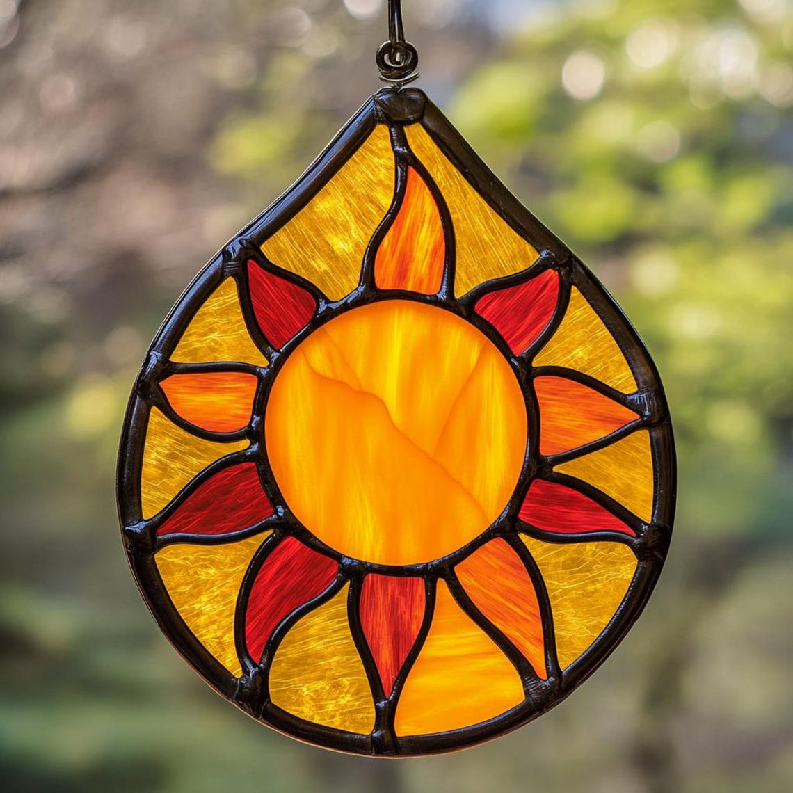 Mini Drop Sun Stained Glass Pattern, the Sun Art Stained Glass Pattern ...