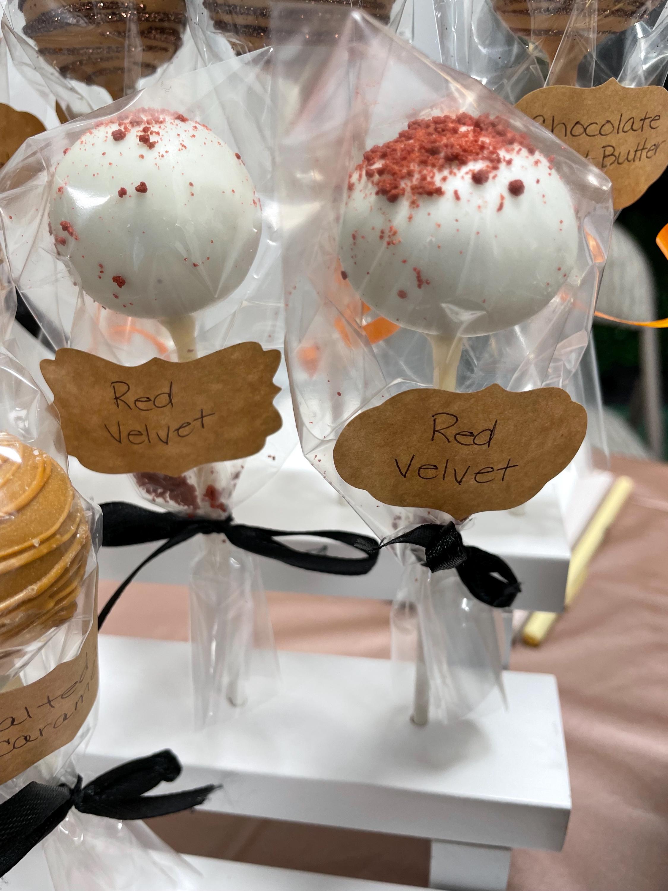 Cake Pops/custom Cake Pops/chocolate Cake Pops/red Velvet Cake Pops ...