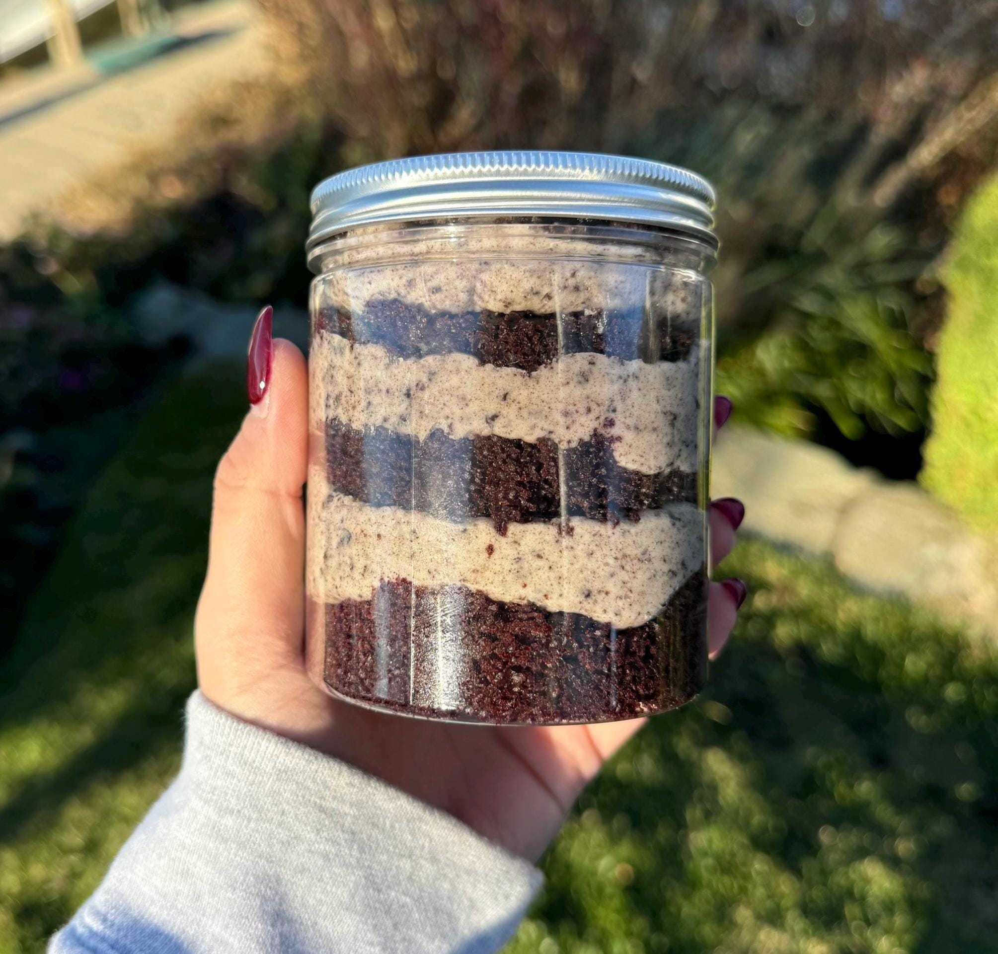 Cake Jars/cake/mason Jar Cakes/cake in a Jar/party Favors/wedding ...