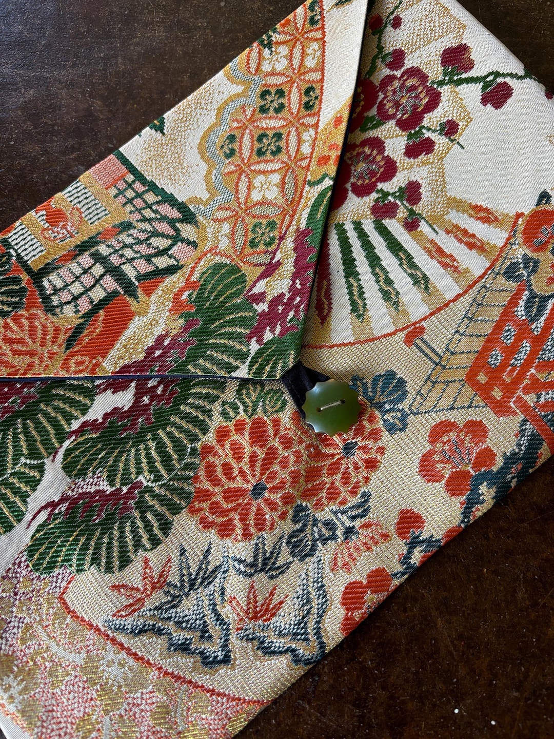 Vintage Japanese Obi Rakusu Cover, Handmade by Barneche/stephanie ...