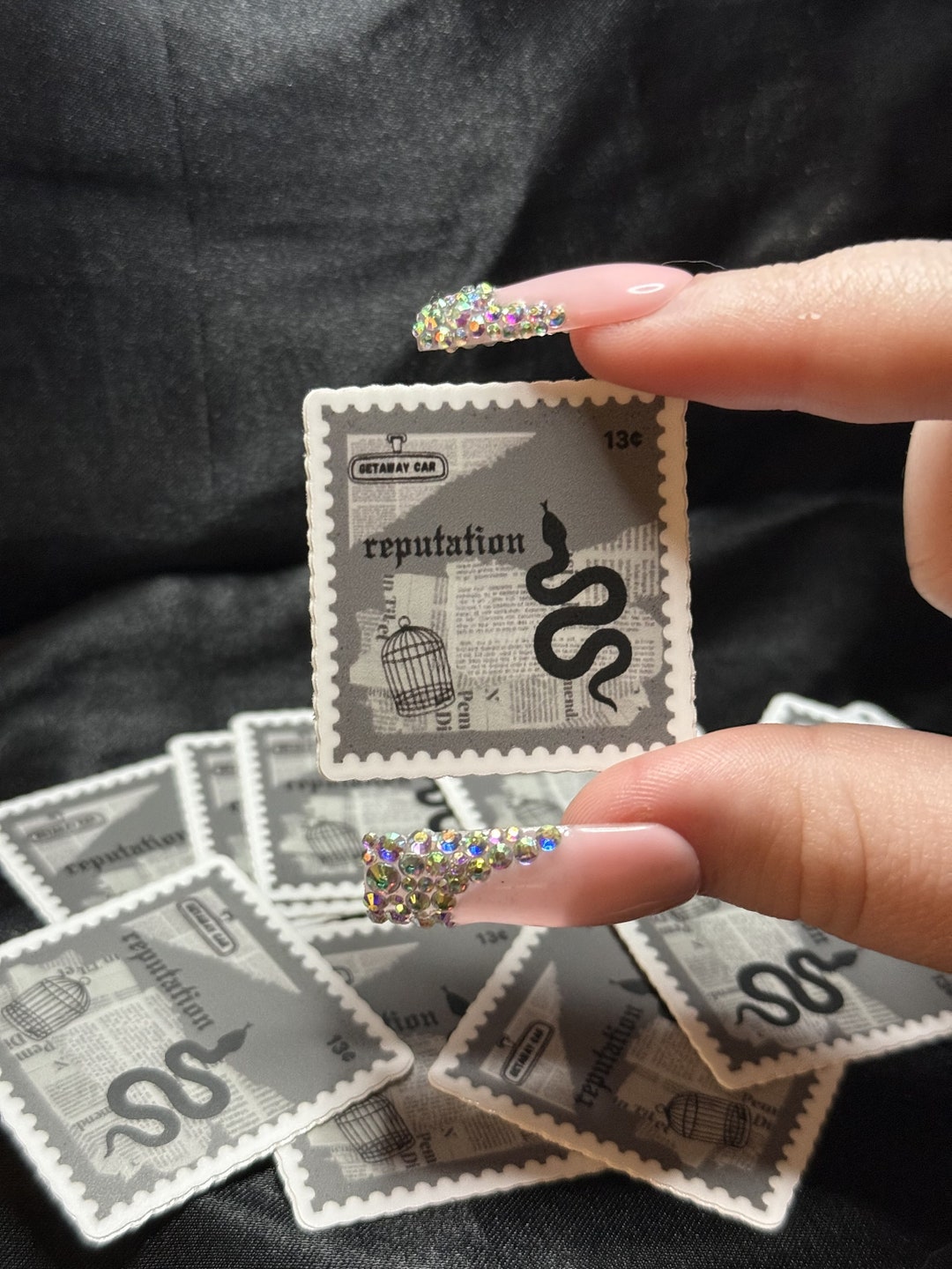 Taylor Swift Inspired Reputation Stamp Sticker "reputation", TS Lyrics ...