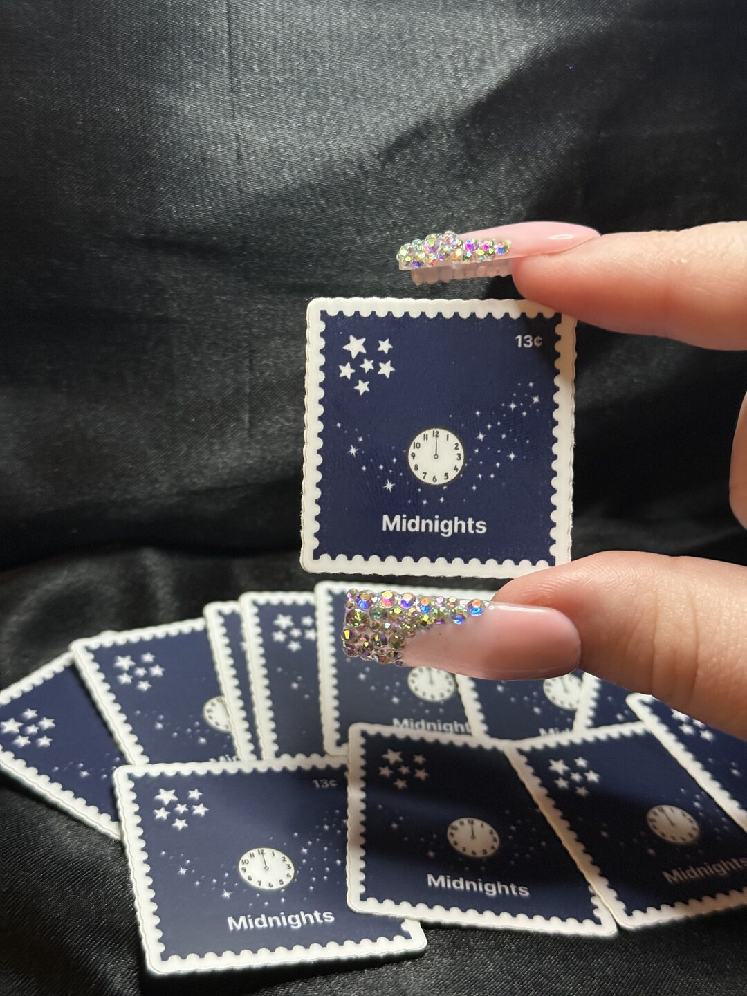 TS Inspired Midnights Stamp Sticker, TS Lyrics, TS Version, Lyric ...