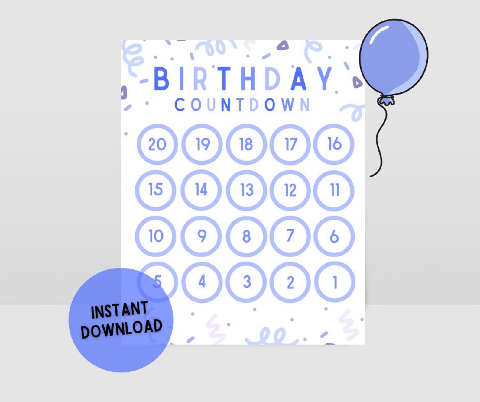 Birthday Countdown, Happy Birthday Countdown, Birthday Boy, Birthday ...