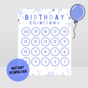 Birthday Countdown, Happy Birthday Countdown, Birthday Boy, Birthday ...