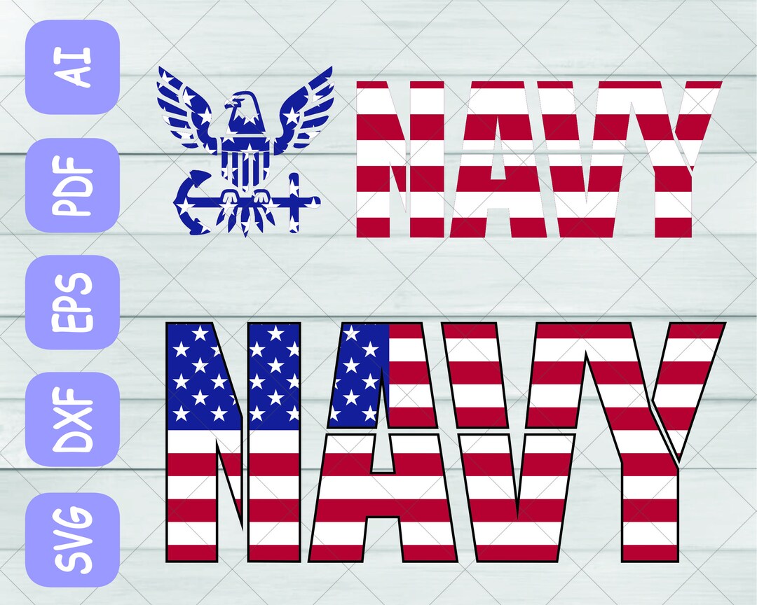 U.S. Navy Svg, U.S. Army, Military, America Svg, Navy Vector, Navy Cut ...