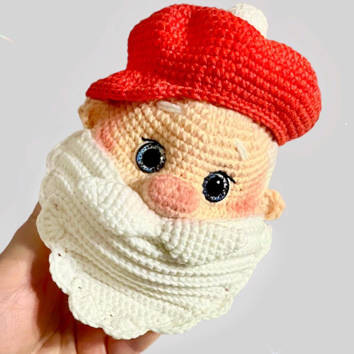 Crochet Pattern Santa Clause, Amigurumi Clause Pattern, Crochet Santa ...