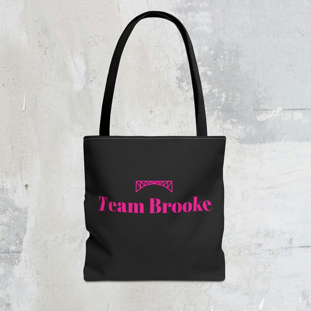 Tote Bag Team Brooke One Tree Hill Personalized Canvas Totes, Custom ...