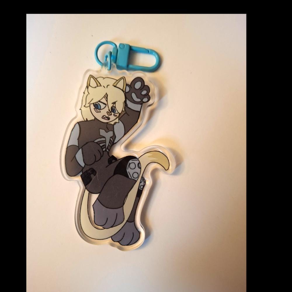 Metal Gear Rising and Metal Gear Solid Catboy Keychains 2.5- 3.5 in | - Etsy