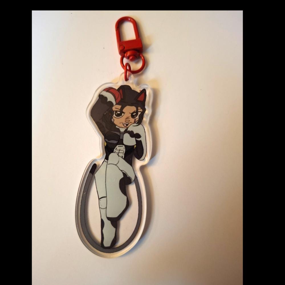 Metal Gear Rising and Metal Gear Solid Catboy Keychains 2.5- 3.5 in | - Etsy