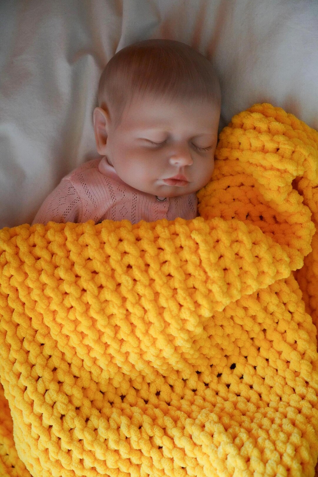 Yellow Baby Organic Blanket, Baby Soft, Baby Soft Blanket, Baby Puffy ...