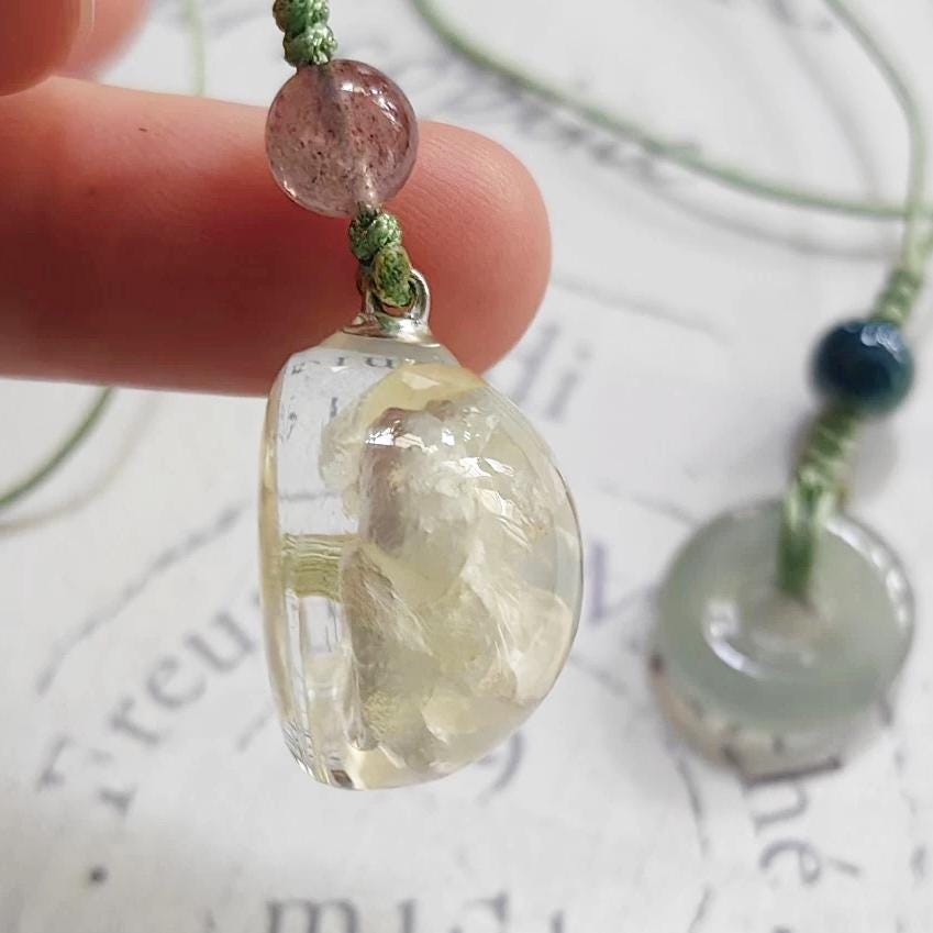 Natural Jasmine Flower Bookmark, Flower Charm Book Mark, String Book ...