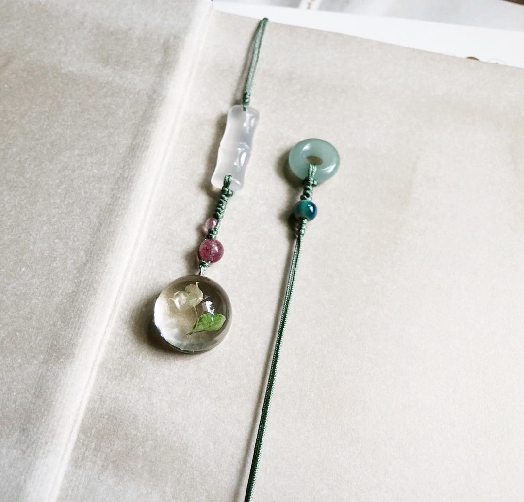 Natural Flower Bookmark,the Lily of the Valley Book Mark, Handmade ...