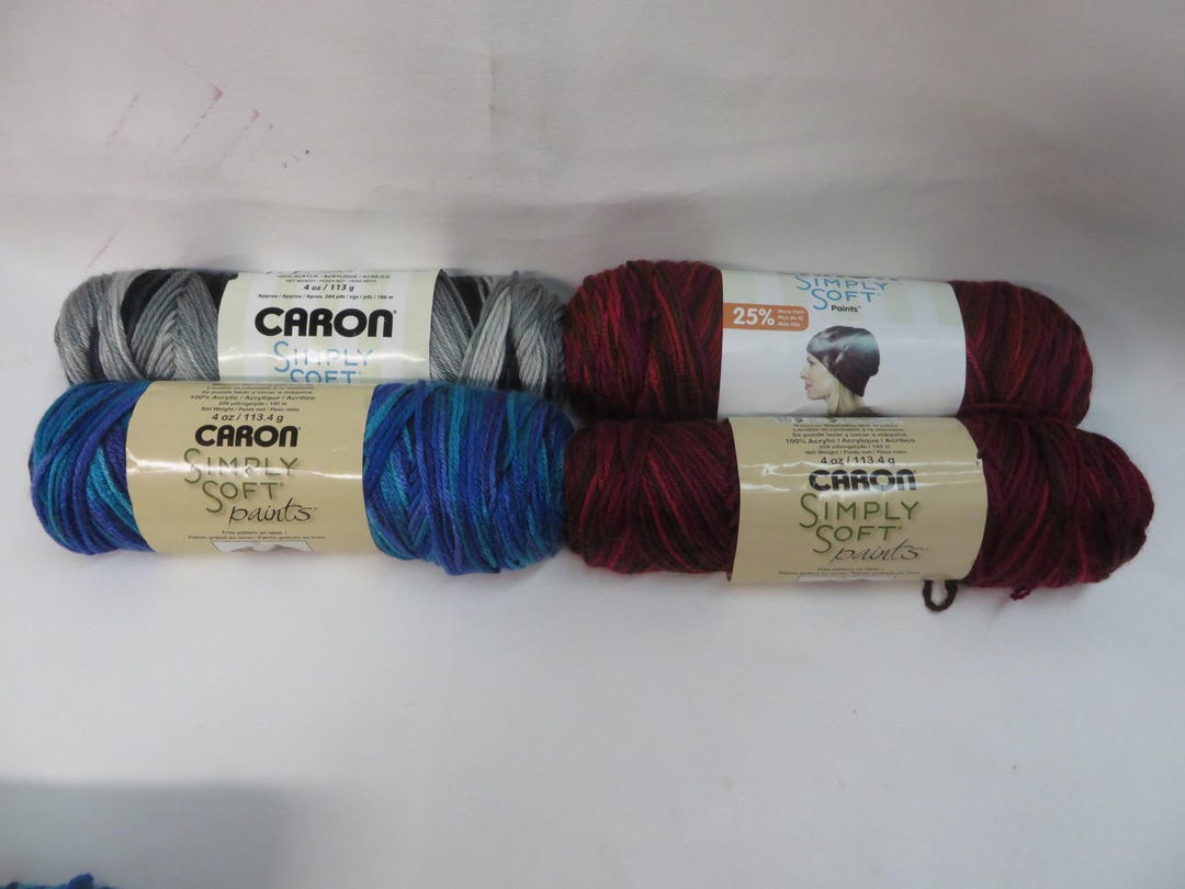 Yarn - Caron Simply Paints Multi Colored Yarn - Pick You Color: Sunset ...