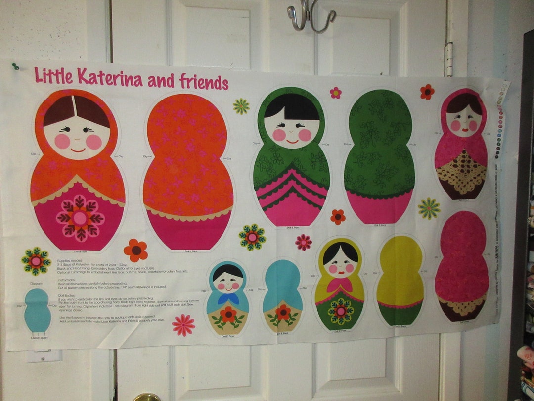 Panel - Nesting Doll Panel Designed by Greta Lynn for KANVAS Called ...