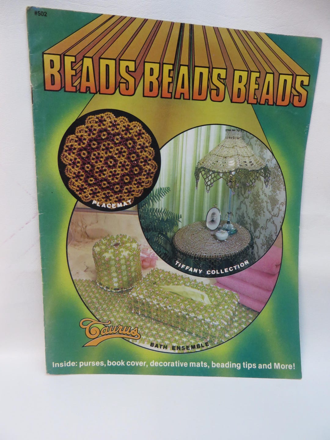 Great How to Booklet -beads Beads Beads" Book Purses--decorative Mats ...