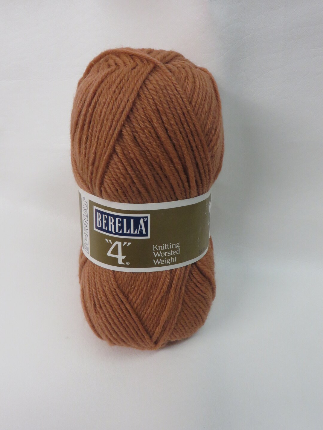 Vintage Bernat Berella 4 Gauge Acrylic Knitting Yarn Color 8807 Dye Lot ...