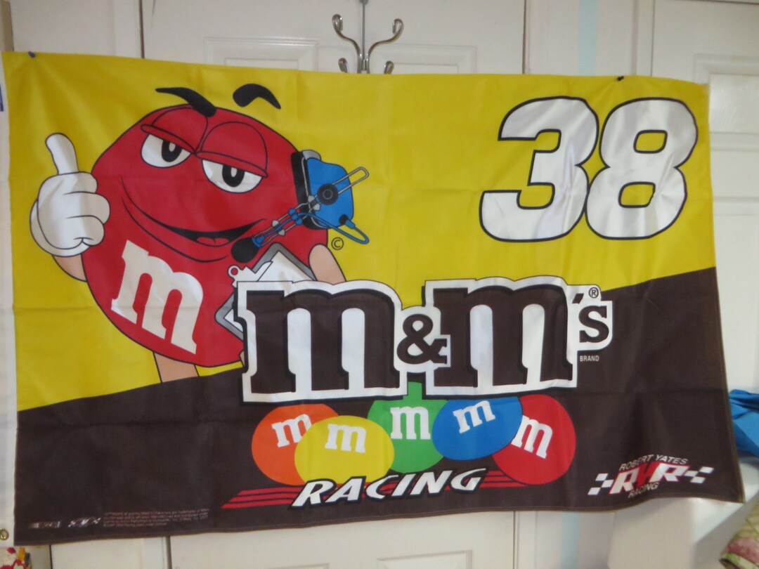 Banner Robert Yates Nascar Racing #38 Racing Flag - Featuring M & M ...