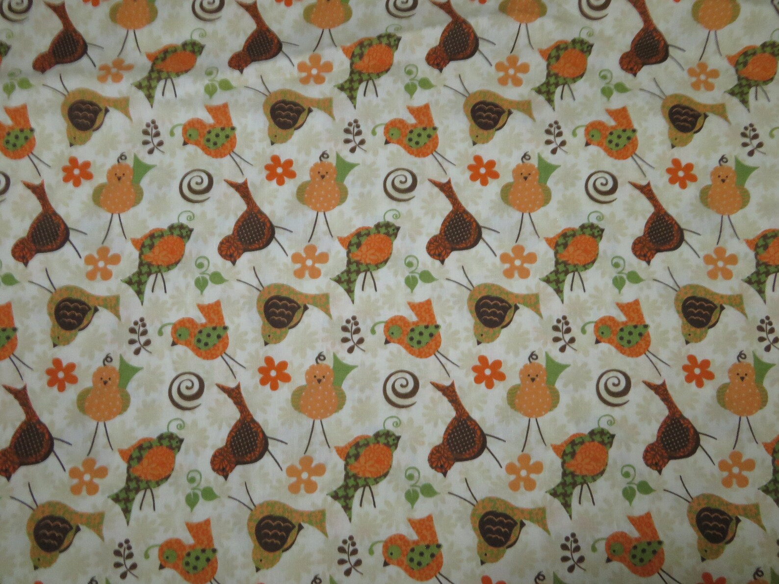 Autumn Birds Fabrics - Fabric Traditions and Debbie Mumm Choose Your ...