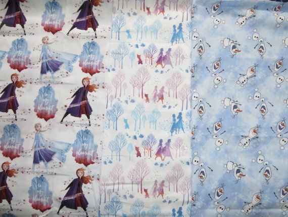 Disney Frozen Character Fabrics Choose Print and Size - Etsy