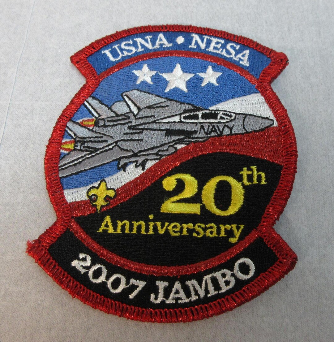 Naval Patch - USNA NESA 20th Anniversary 2007 Jambo - Etsy