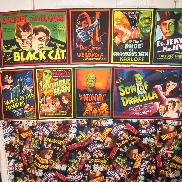 Horror Fabric - Etsy